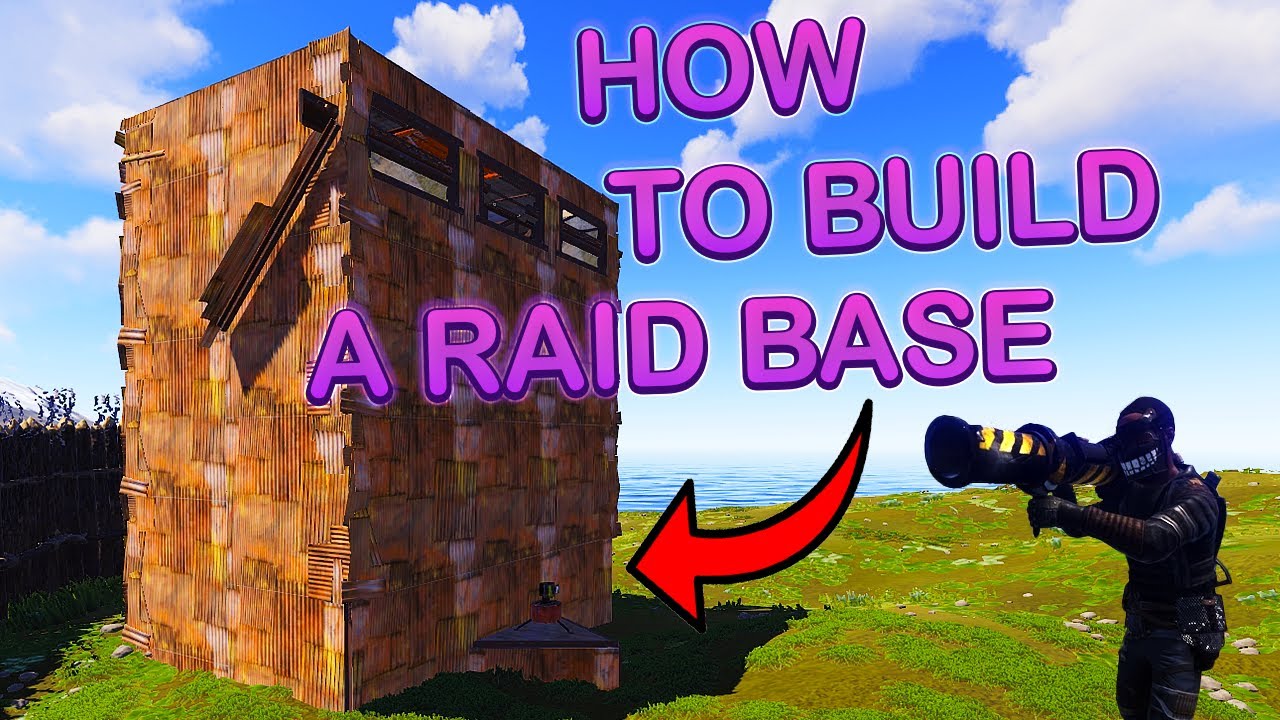 Beginners Guide 5 Tips And Strategies For Raid Base Rust Youtube