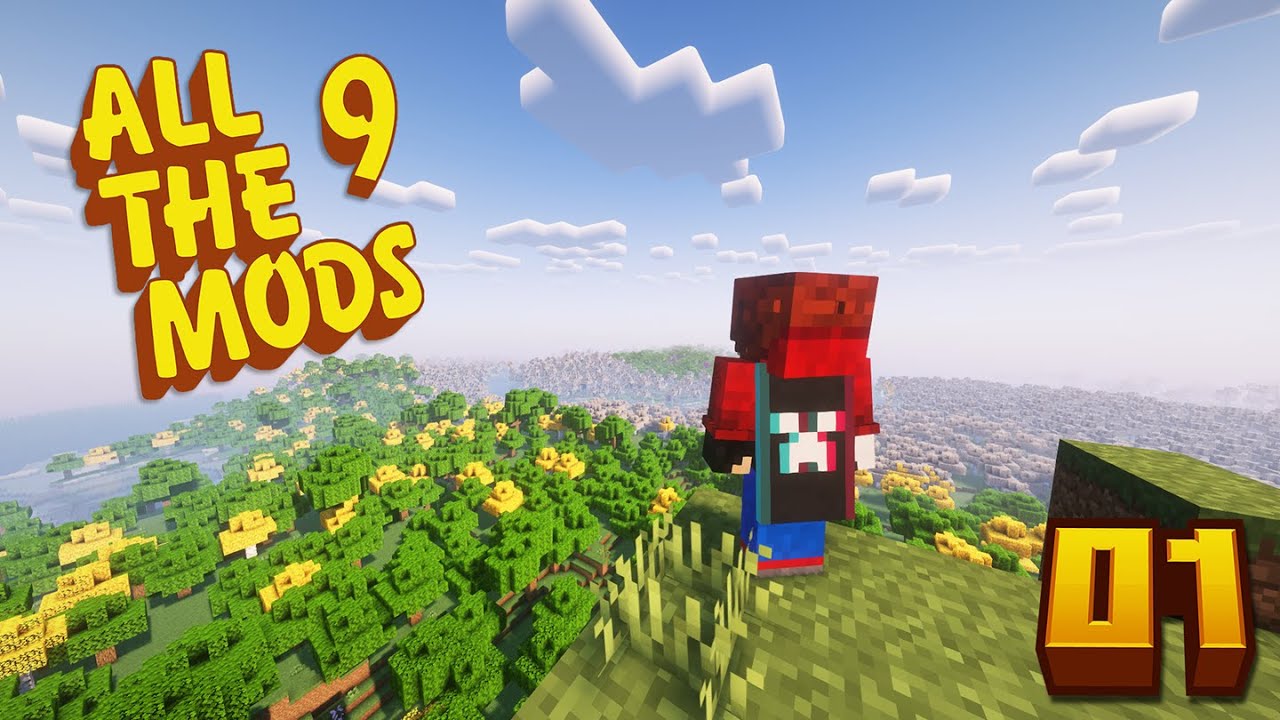 All The Mods 9 Modded Minecraft Ep 1 A New Beginning Youtube