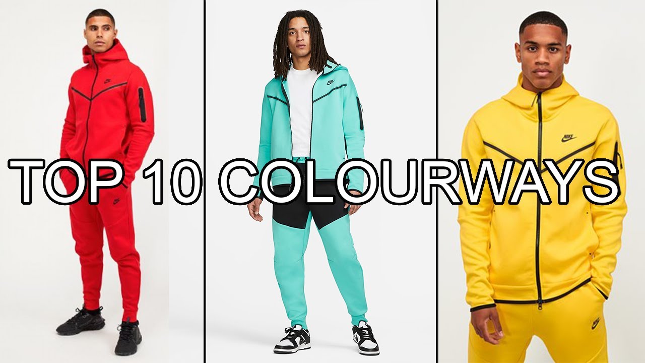 10 Best Nike Tech Fleece Colours Youtube