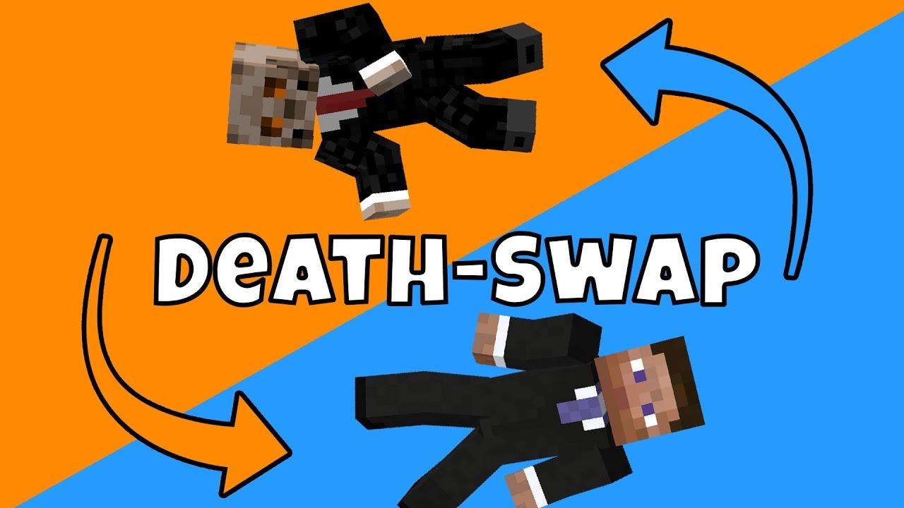 Minecraft Death Swap Vi Försöker Döda Varandra Youtube