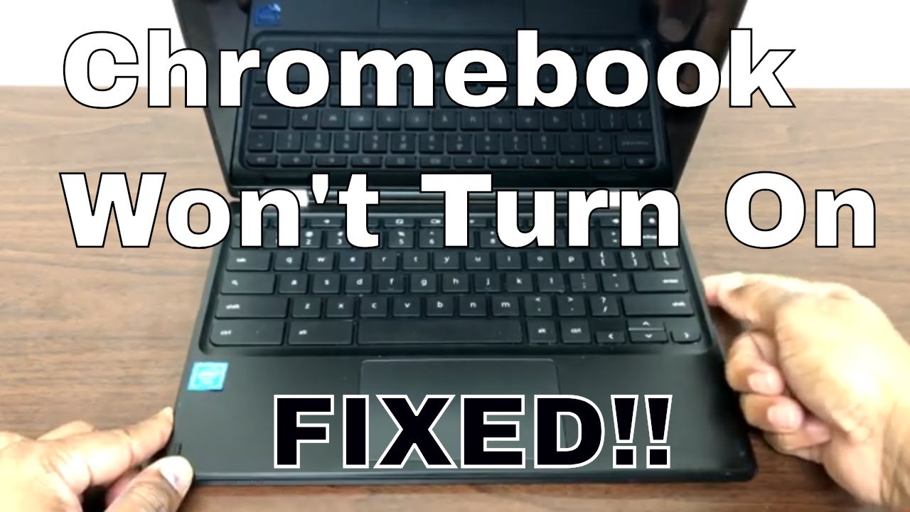 Chromebook Won T Turn On Unless Plugged In Fixed Youtube