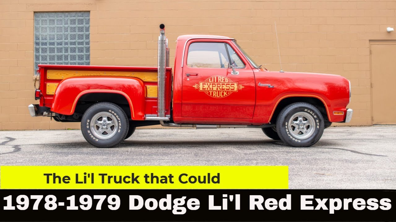 Dodge Li L Red Express Could It Beat A Corvette Youtube