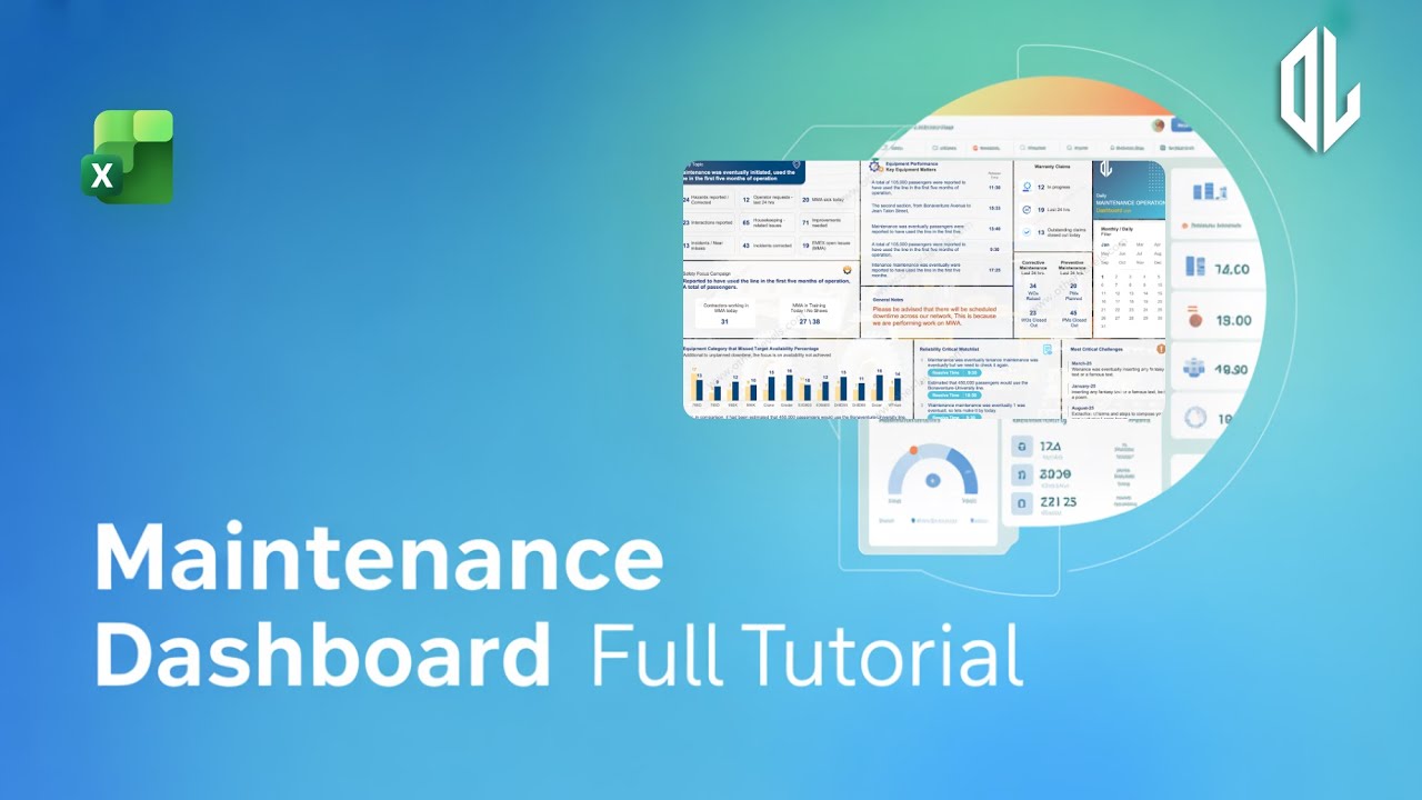 The Dashboard Maintenance Managers Can T Live Without Youtube