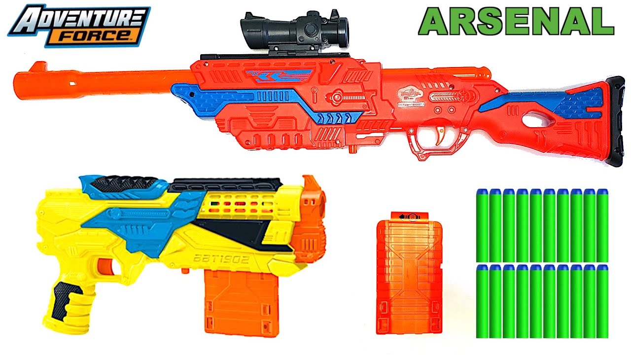 Adventure Force Arsenal Blasters Youtube