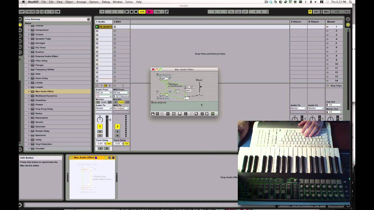 M4l Build A Simple Delay Line Effect In Max For Ableton Live Part 1