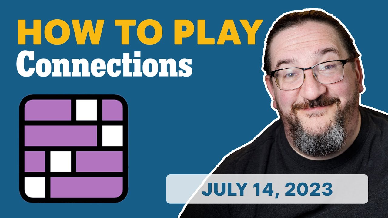 How To Play Connections The New New York Times Word Game Connections
