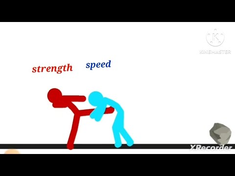 Strength Vs Speed Animation Stick Nodes Youtube