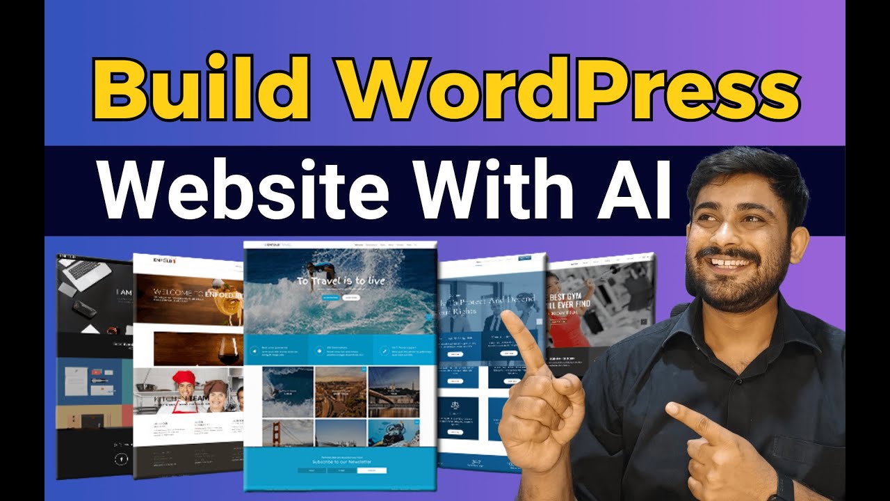 How To Make Wordpress Website With Ai Wordpress 2024 Youtube