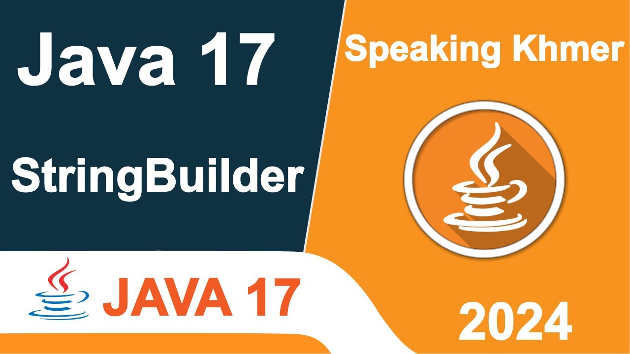 Stringbuilder In Java Youtube