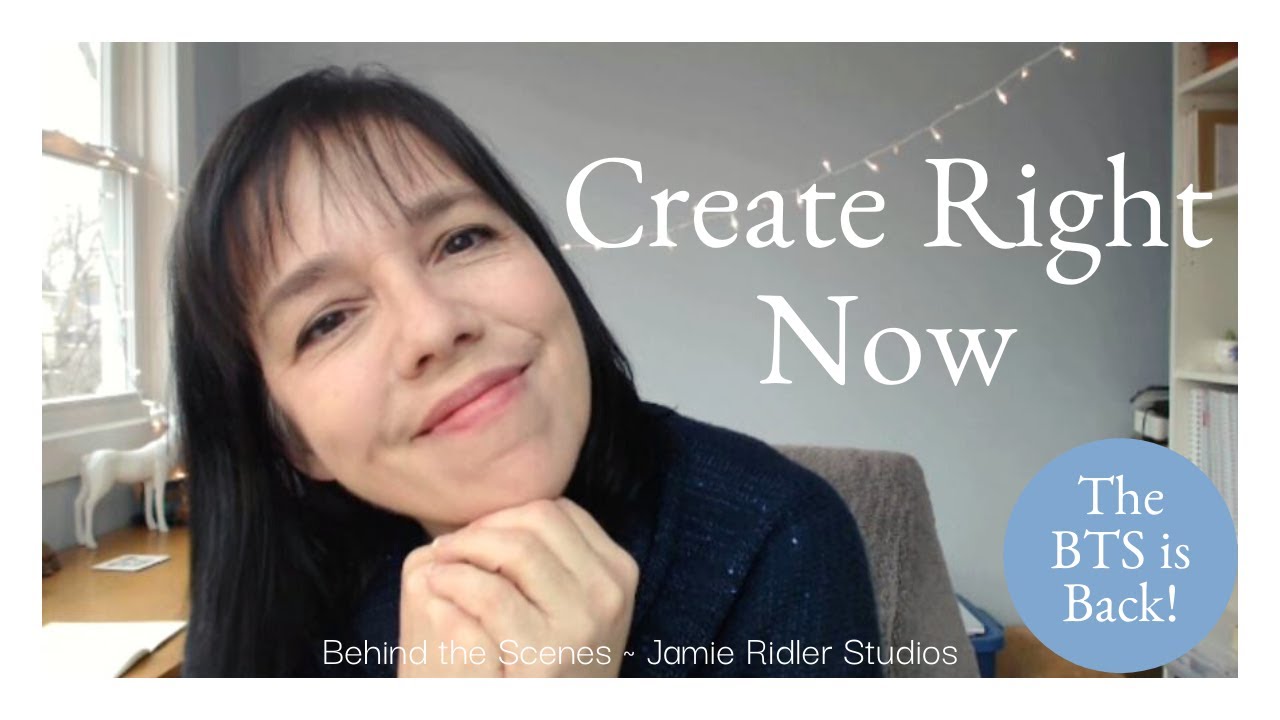 Create Right Now Behind The Scenes At Jamie Ridler Studios Youtube