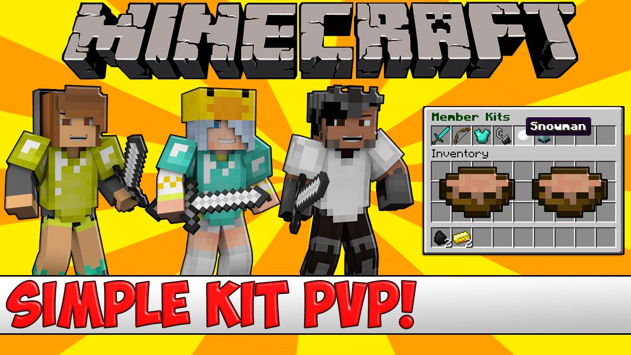 Minecraft Bukkit Plugin Simple Kit Pvp Tutorial Youtube