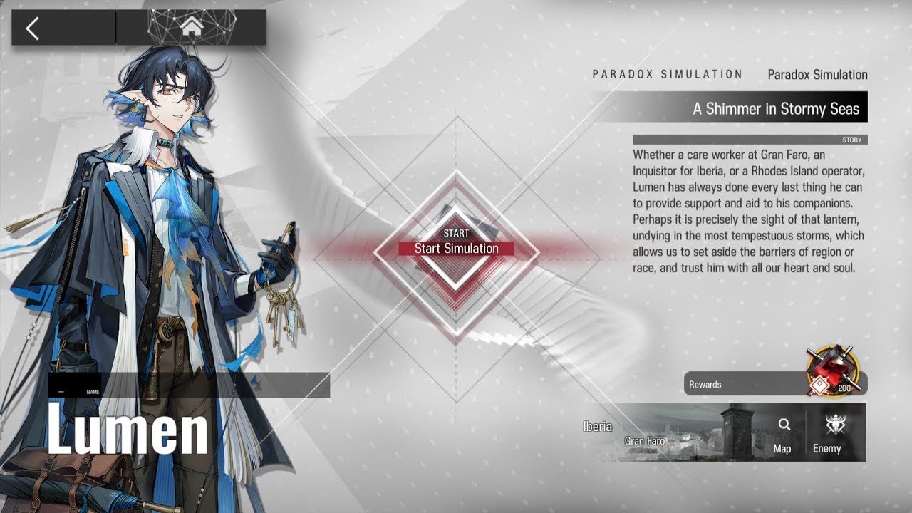 Arknights Paradox Simulation Lumen Guide Youtube