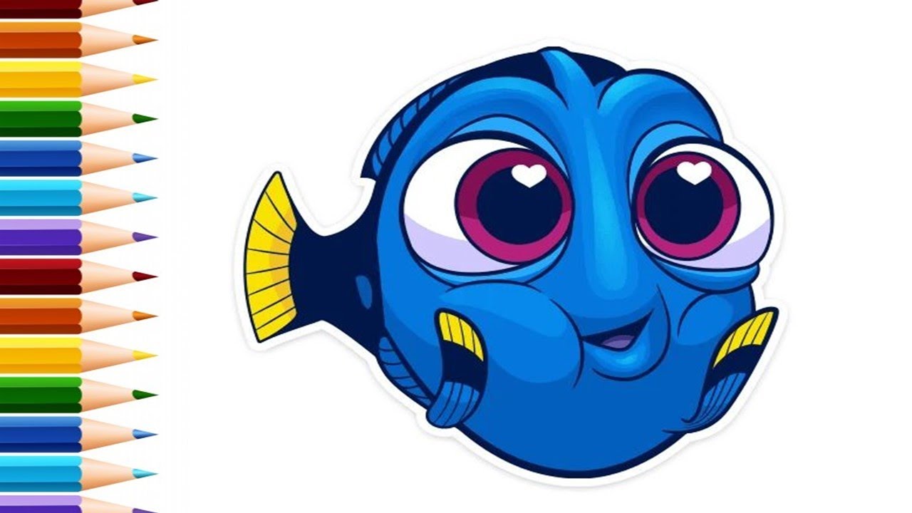 Como Dibujar Dory Kawaii Paso A Paso Dibujos Kawaii Peluche Dory O
