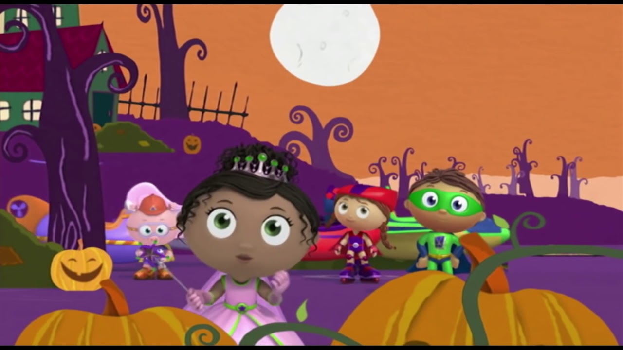 Super Why And The Ghost Who Was Afraid Of Halloween Super Why S01