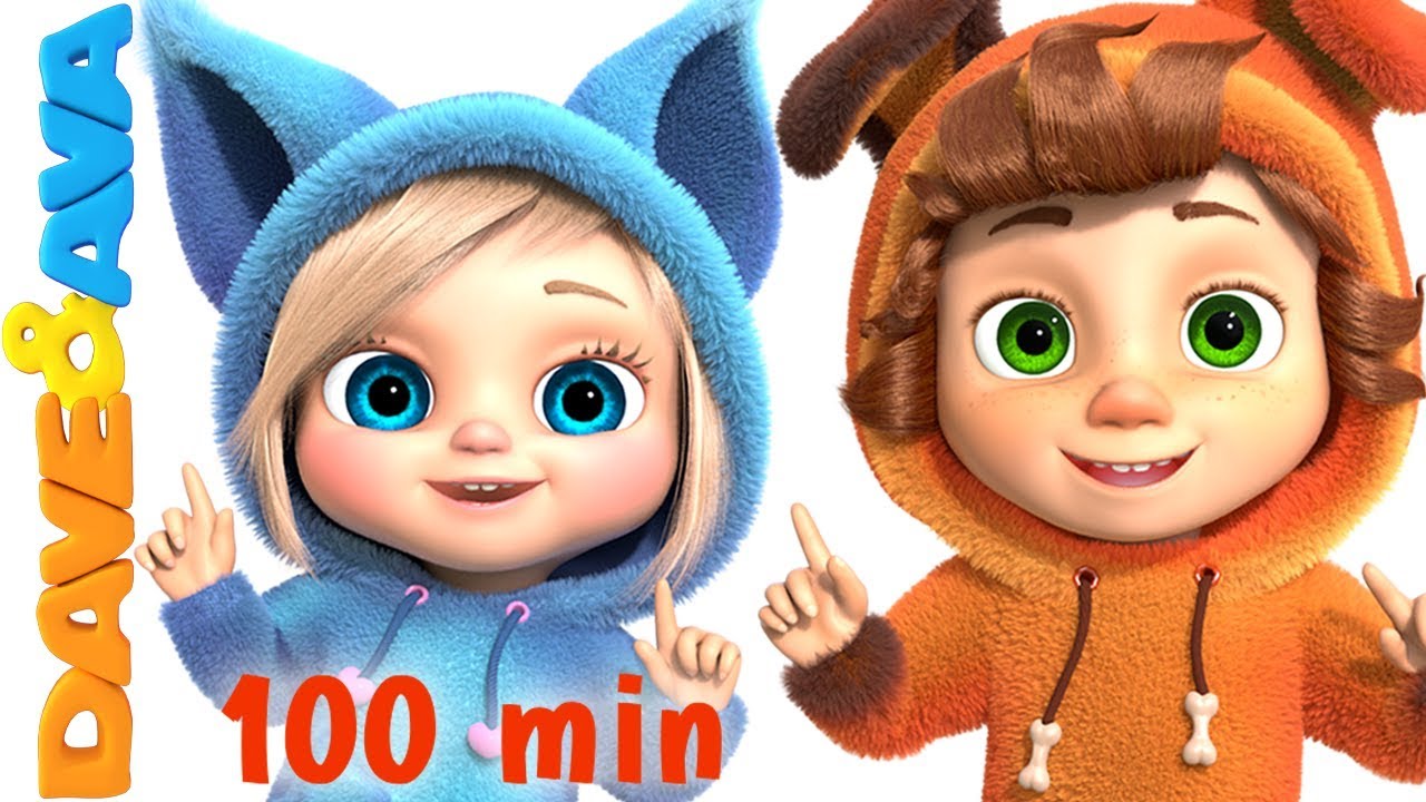 One Little Finger Cartoon Animation Nursery Rhymes Songs For