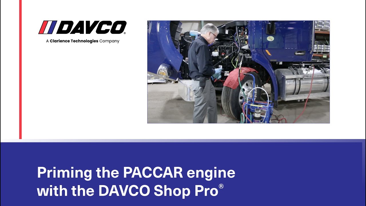 Paccar Shop Pro St Priming Mx Youtube