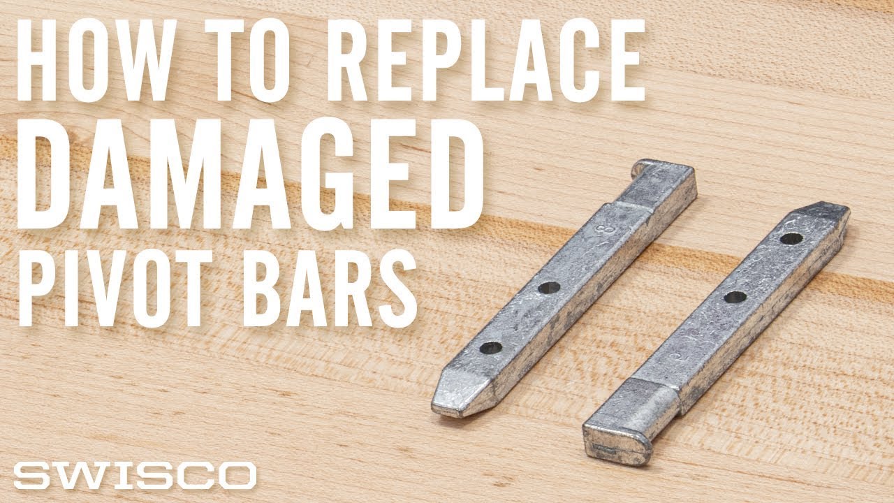 How To Replace Damaged Pivot Bars Youtube