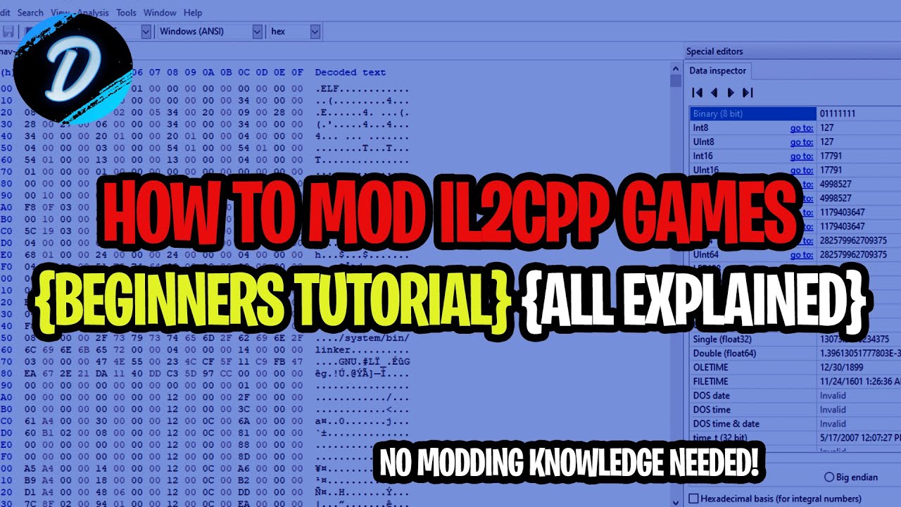 How To Mod Il2cpp Library Games Beginners Tutorial All Explained