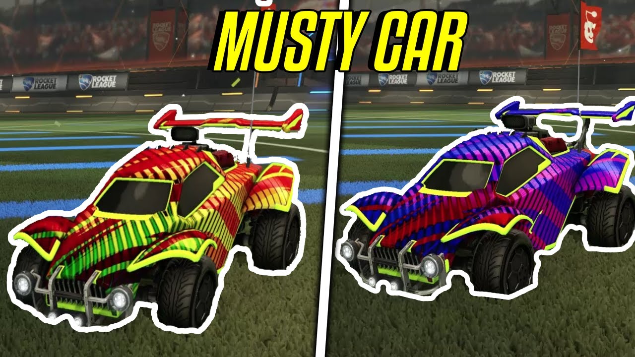 How To Create Musty S Rocket League Car Colours And Items Amustycow