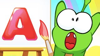 Om Nom Is Memorizing Vegetables And Colors Learn English With Om Nom
