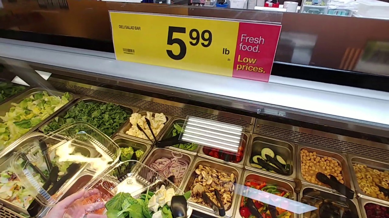 Salad Bar At Kroger April 2019 Youtube