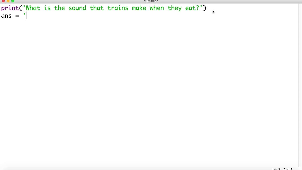 Python Day 15 Joke Program Youtube