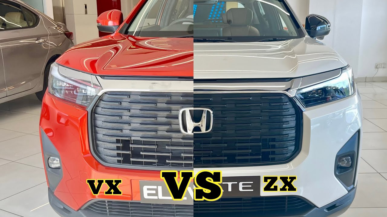 Honda Elevate Vx Vs Zx Variant Comparison Youtube