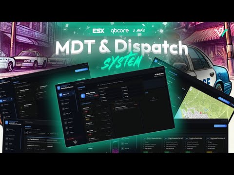 Advanced Fivem Mdt Dispatch System Youtube