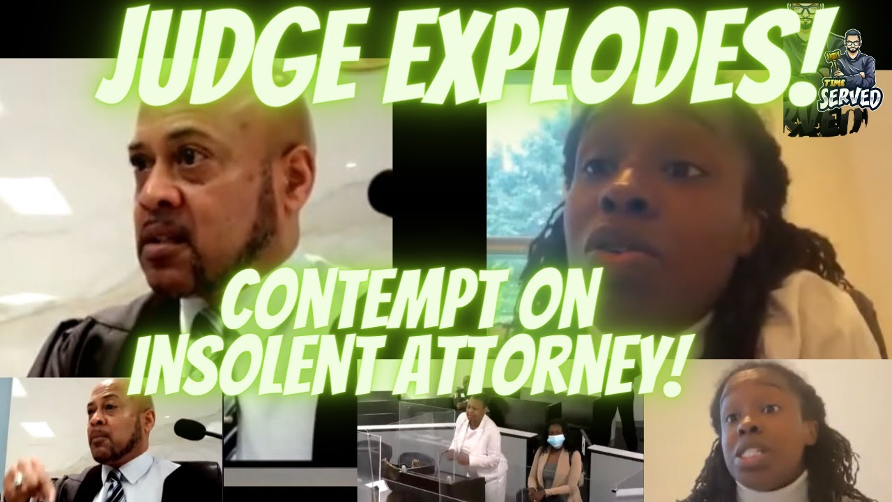 Judge Destroys Attorney Part 1 2 Youtube