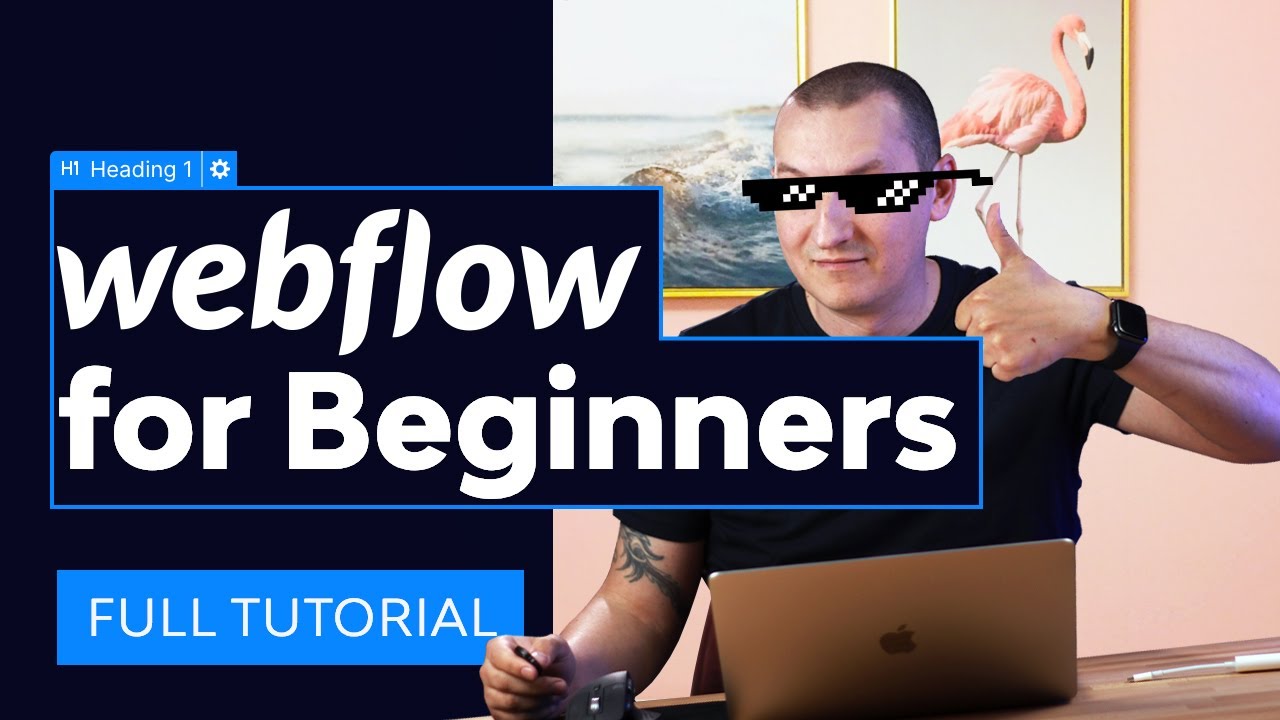 Webflow For Beginners Full Webflow Tutorial Youtube