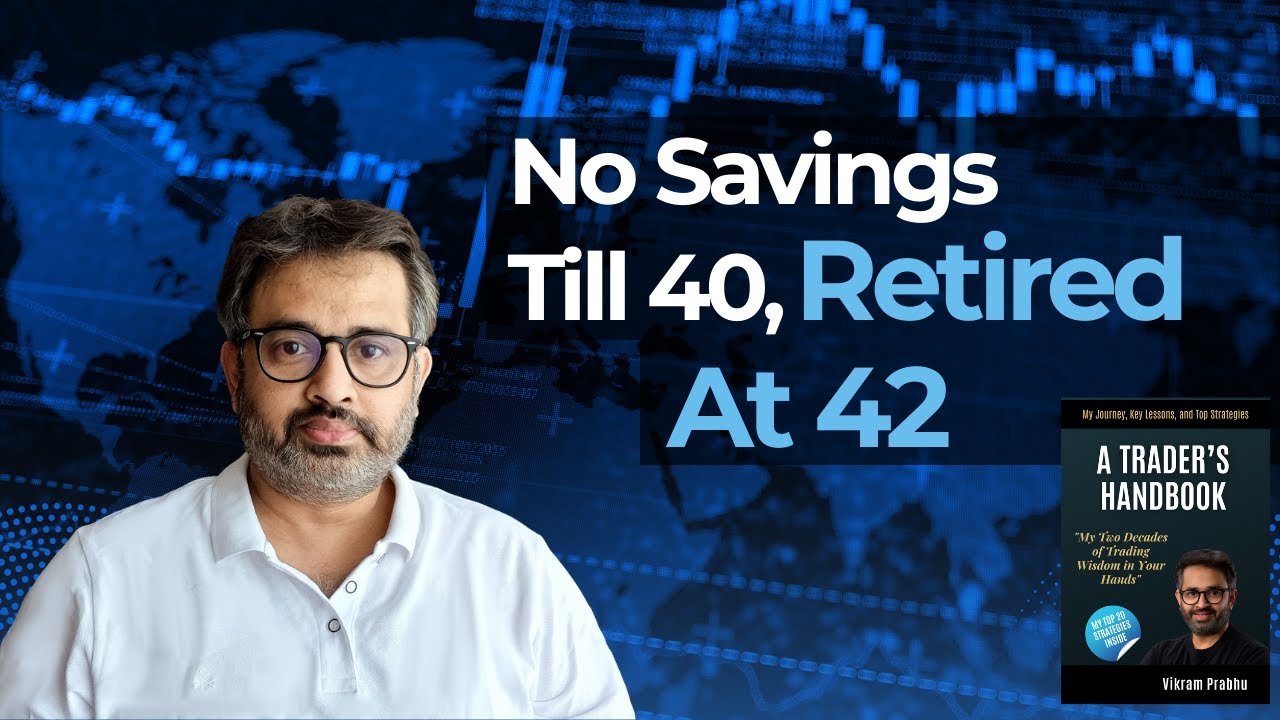 No Savings Till 40 Retired At 42 Youtube