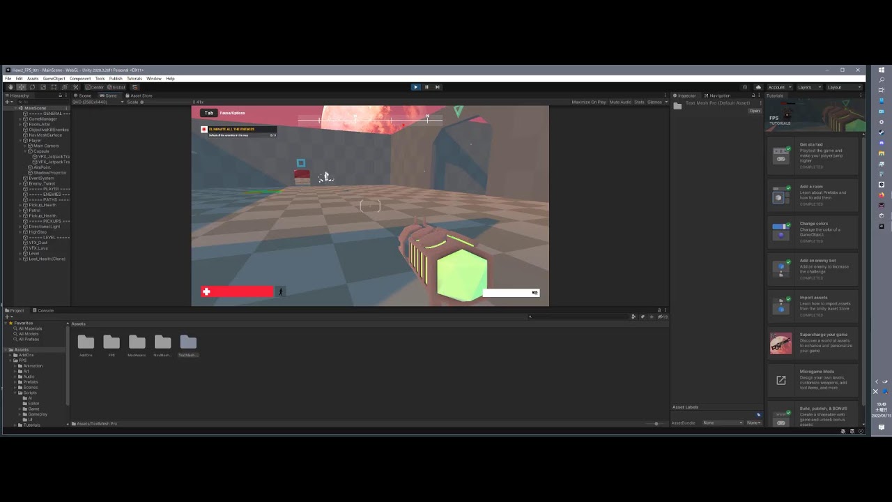 Unityでfps Microgame Youtube