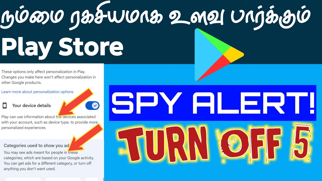 Turn Off These Settings Play Store Collect And Share All Our Data S