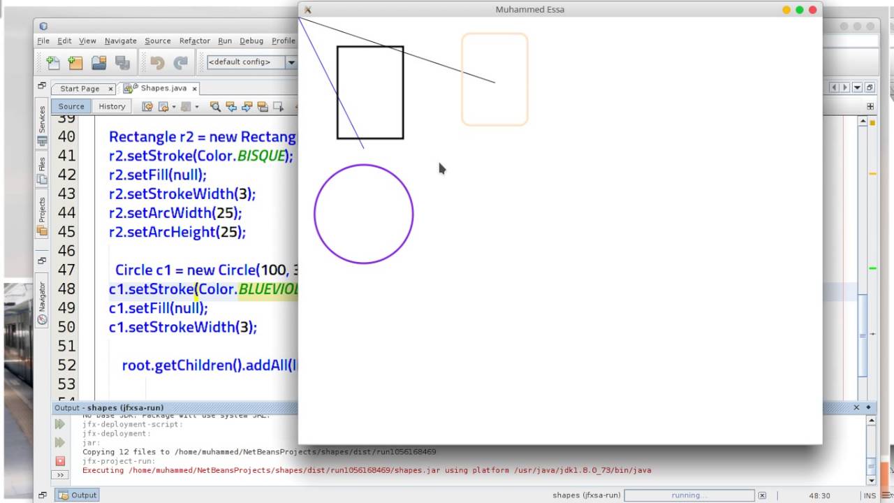 26 Java Fx Lines Shapes Youtube