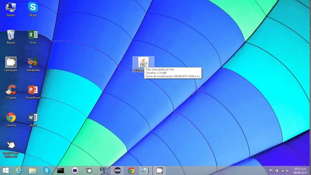 Javaee Rest Service With Javafx Client Youtube