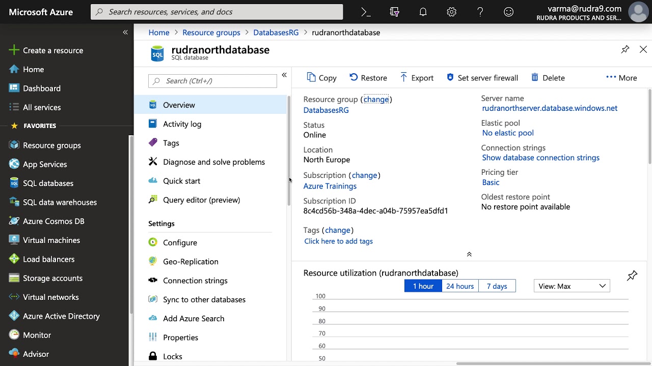 Lab Demo Azure Sql Database Security Youtube