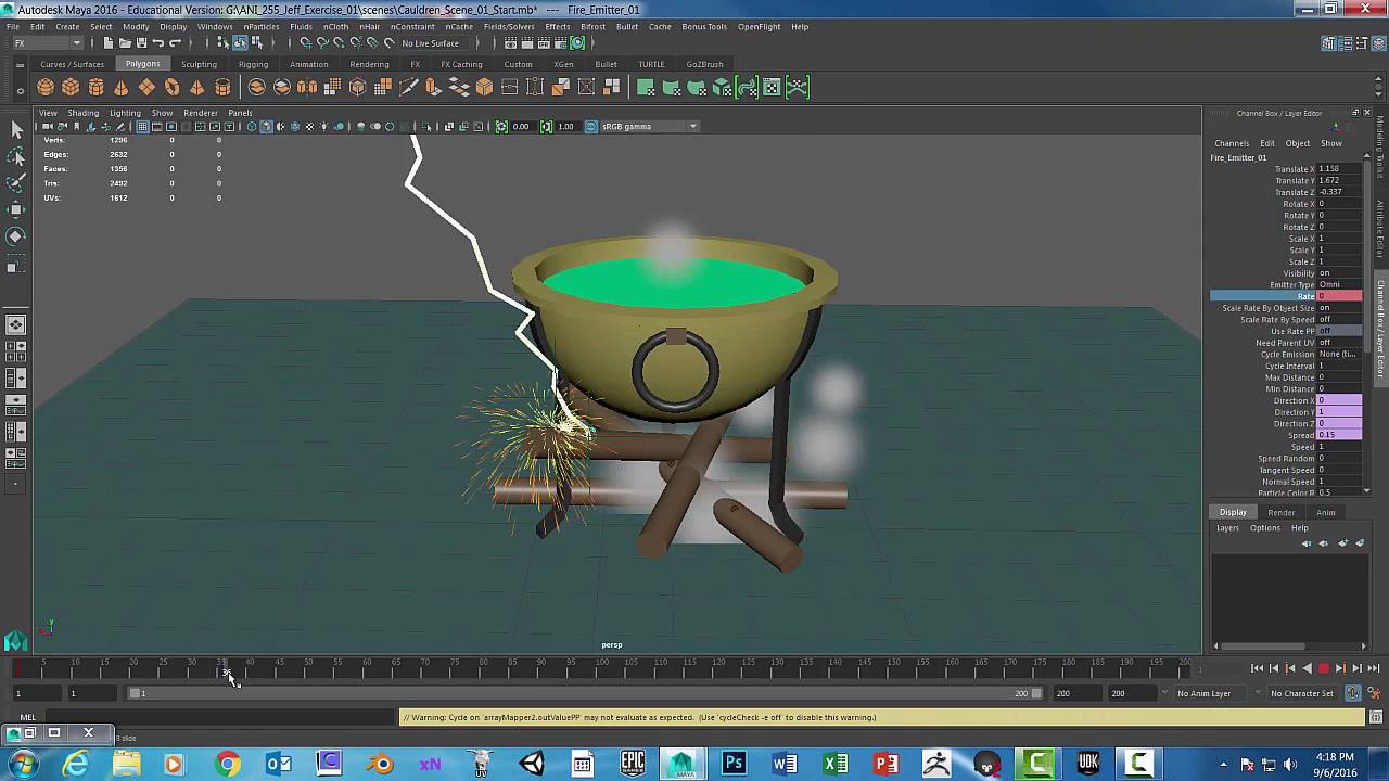 Ani 255 Cauldron Video 03 Youtube