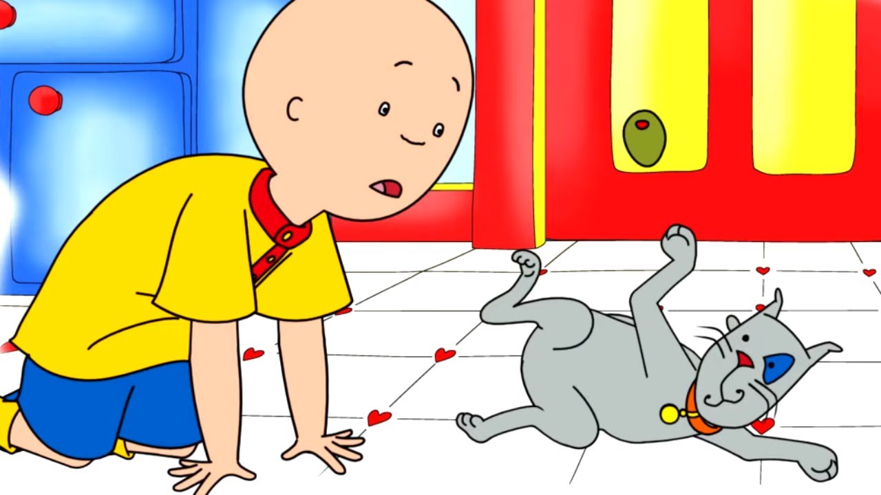 Funniest Cats Caillou Cartoon Youtube