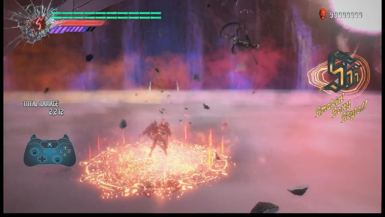 Dmc5 Dante Combo 3 Youtube