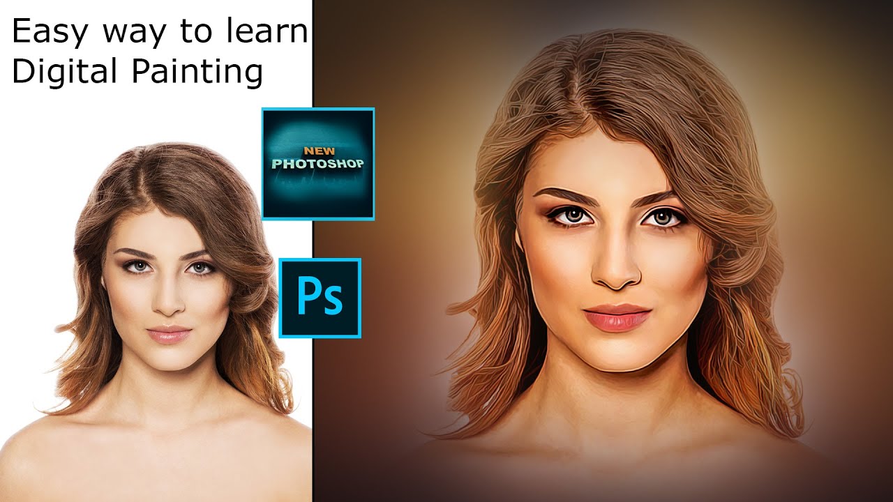 Digital Portrait Tutorial