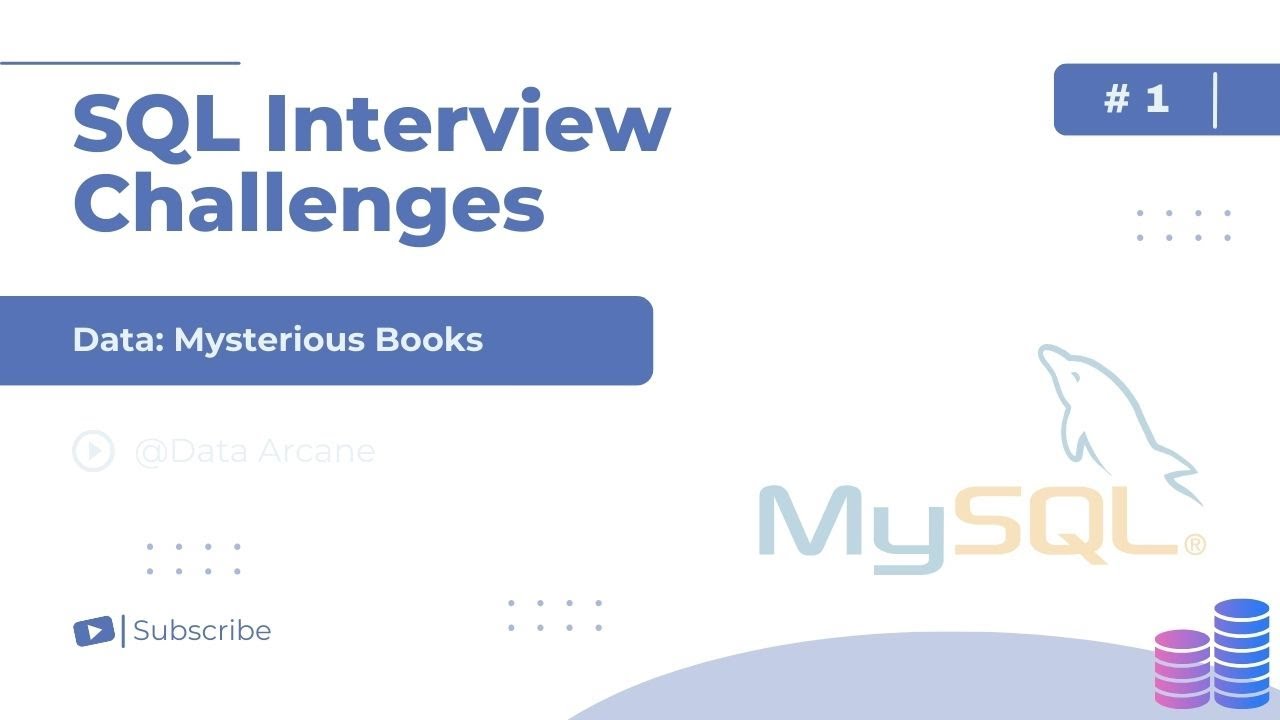 Sql Interview Questions Challenge 1 Problemsolving Youtube