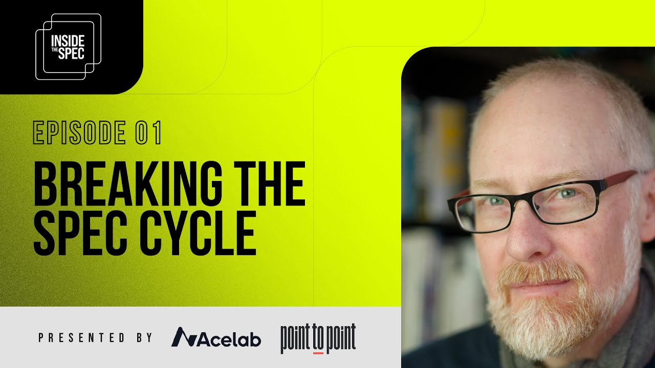 Inside The Spec Episode 1 Breaking The Spec Cycle Youtube