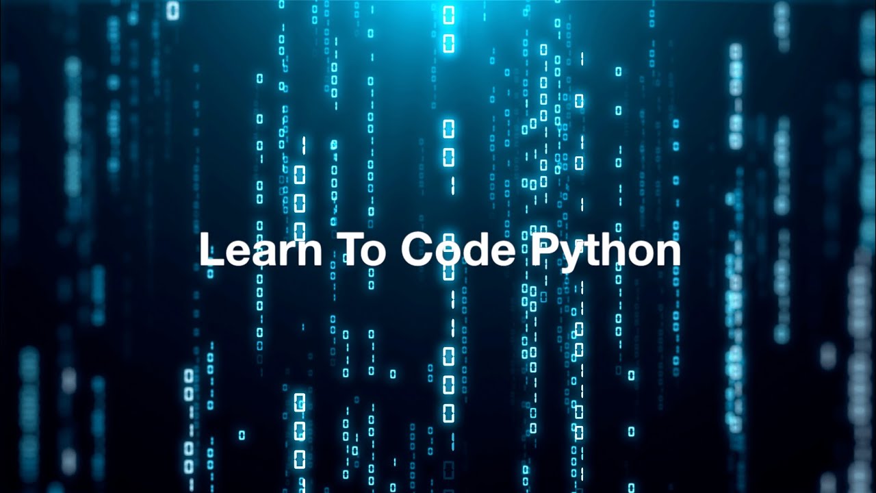 Learn To Code Python Intro Youtube