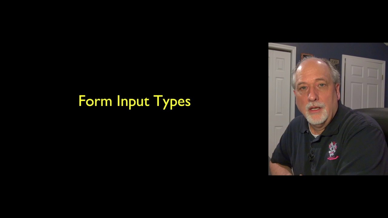 Php Forms Input Types Part 3 Youtube