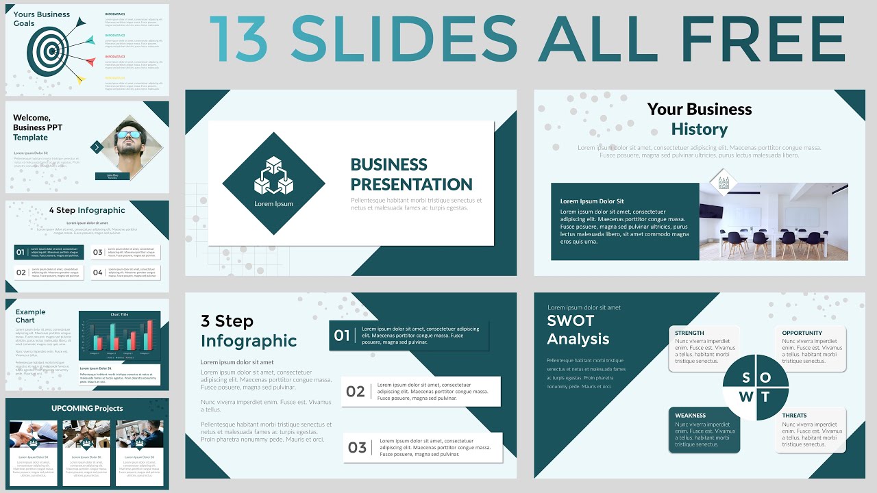 Download Template Ppt Simple Menarik Gratis Free Power Point Template