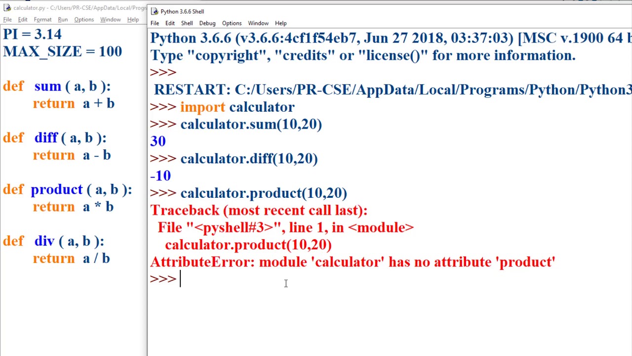 Reloading Python Modules Youtube