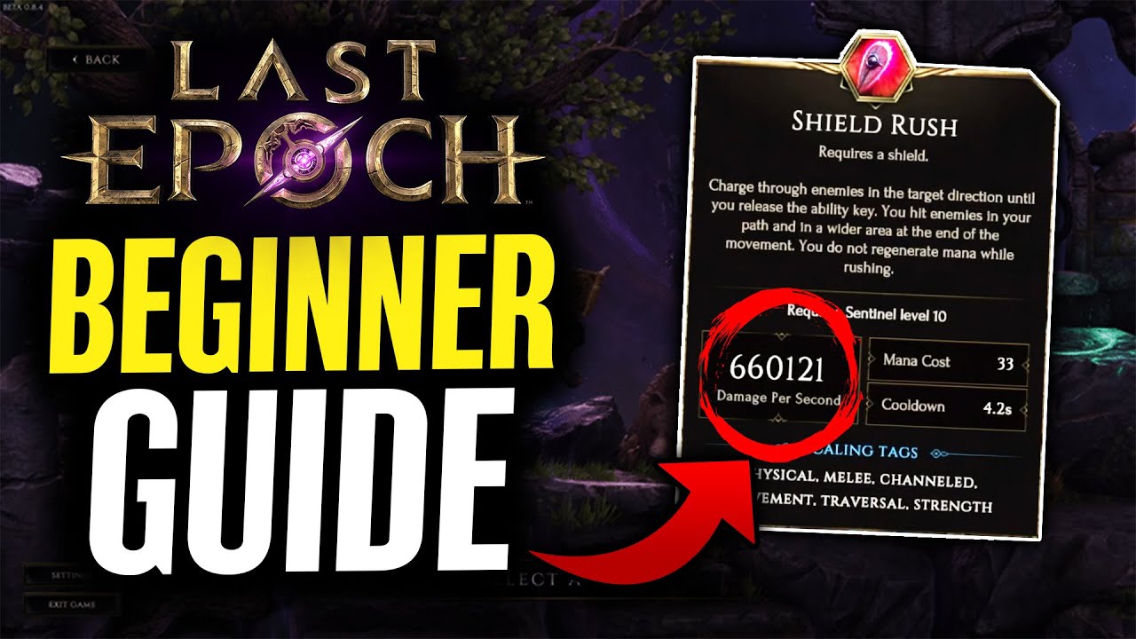 Last Epoch Ultimate Beginner S Guide Youtube