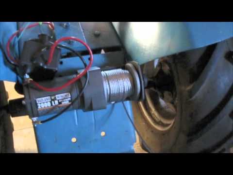 Installing A Winch On A Sears Suburban Youtube