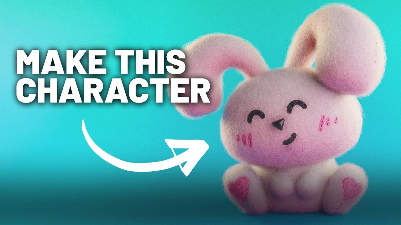 Cute Bunny Blender Character Modeling For Beginners Real Time