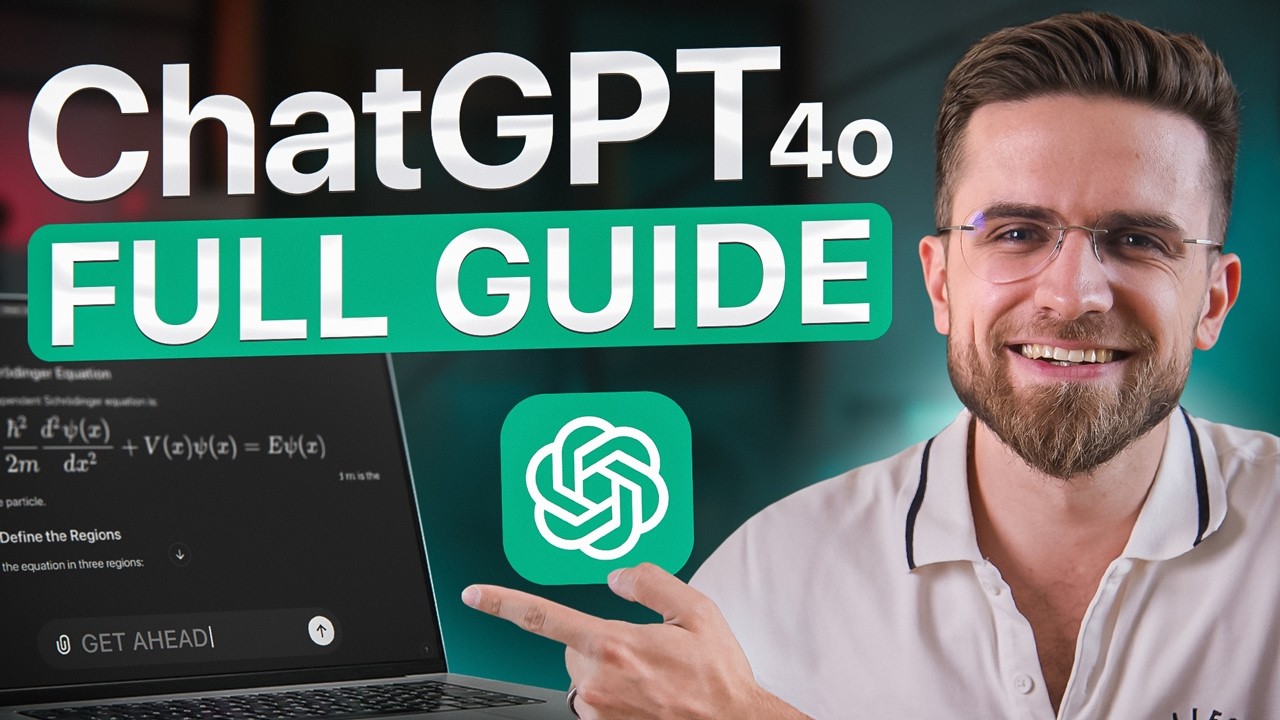 Ultimate Chatgpt 4o Guide 2026 How To Use Chat Gpt For Beginners Youtube